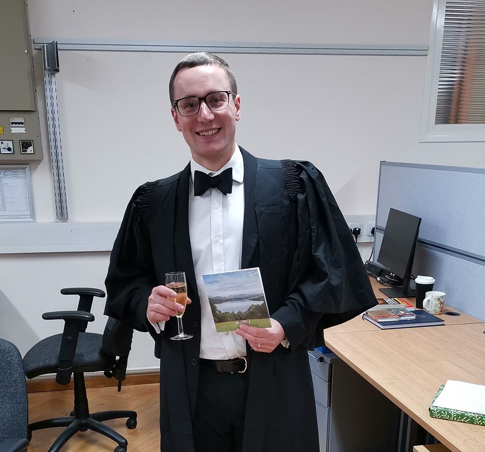 Matt Jordan successfully defends his D.Phil research | Oxford Long-Term ...